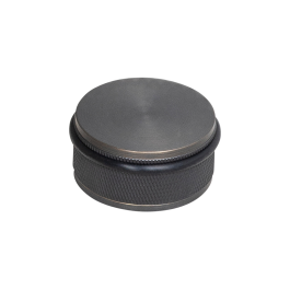Buster and Punch Cross Floor Mounted Door Stop in Smoked Bronze