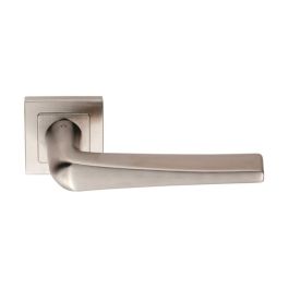 Eurospec Grade 304 Plaza Door Handle on Square Rose